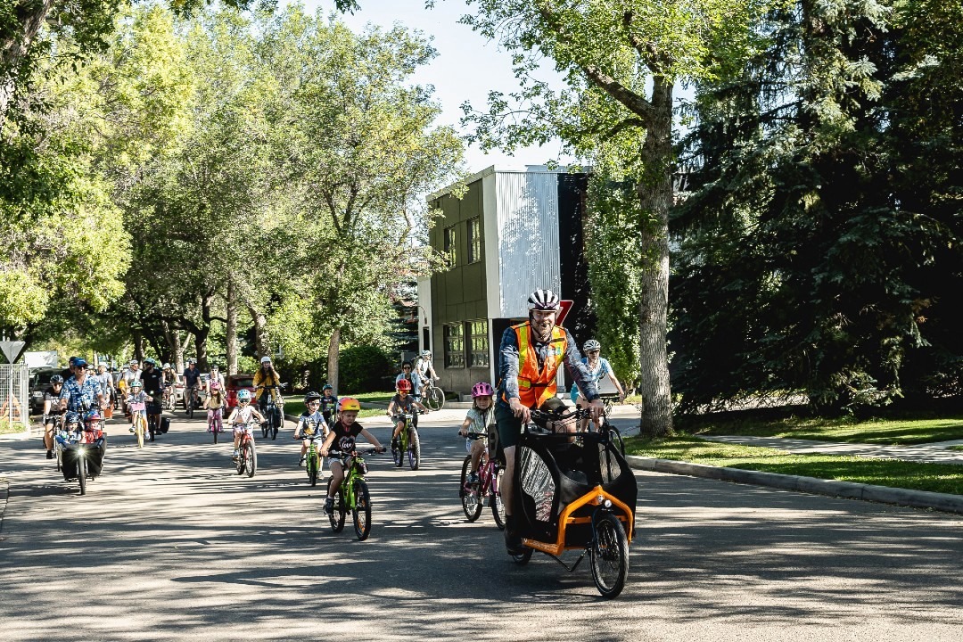 New Bike Bus Launched in Edmonton for Fun and Motivational Back to ...