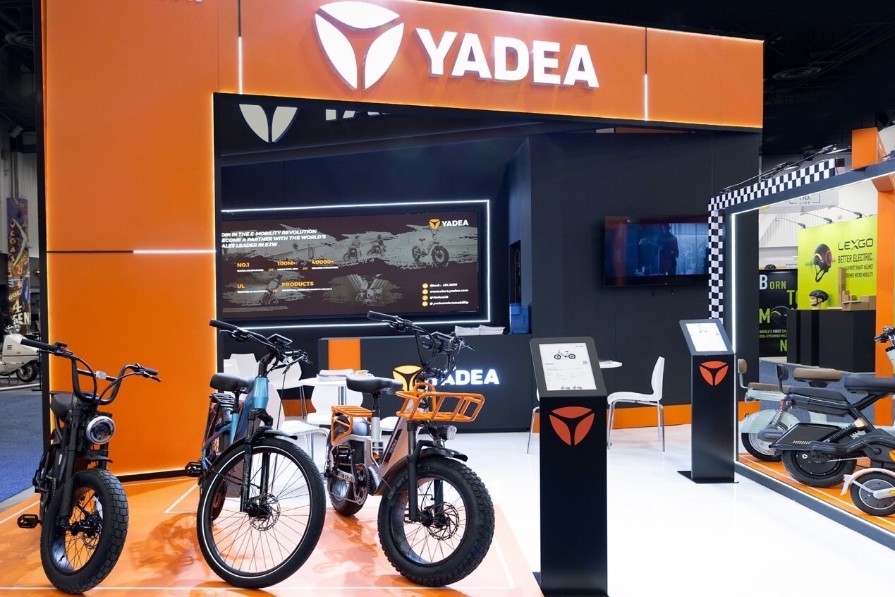 Global Leader Yadea from China Debuts New eBikes at CES 2026 for North ...